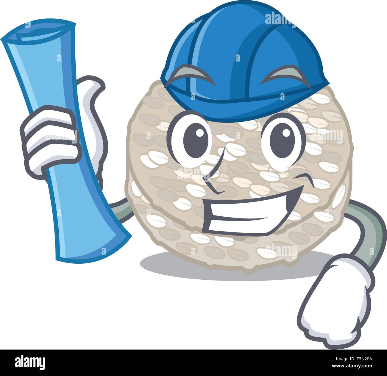 Architect rice cakes in the cartoon shape Stock Vector Image & Art - Alamy