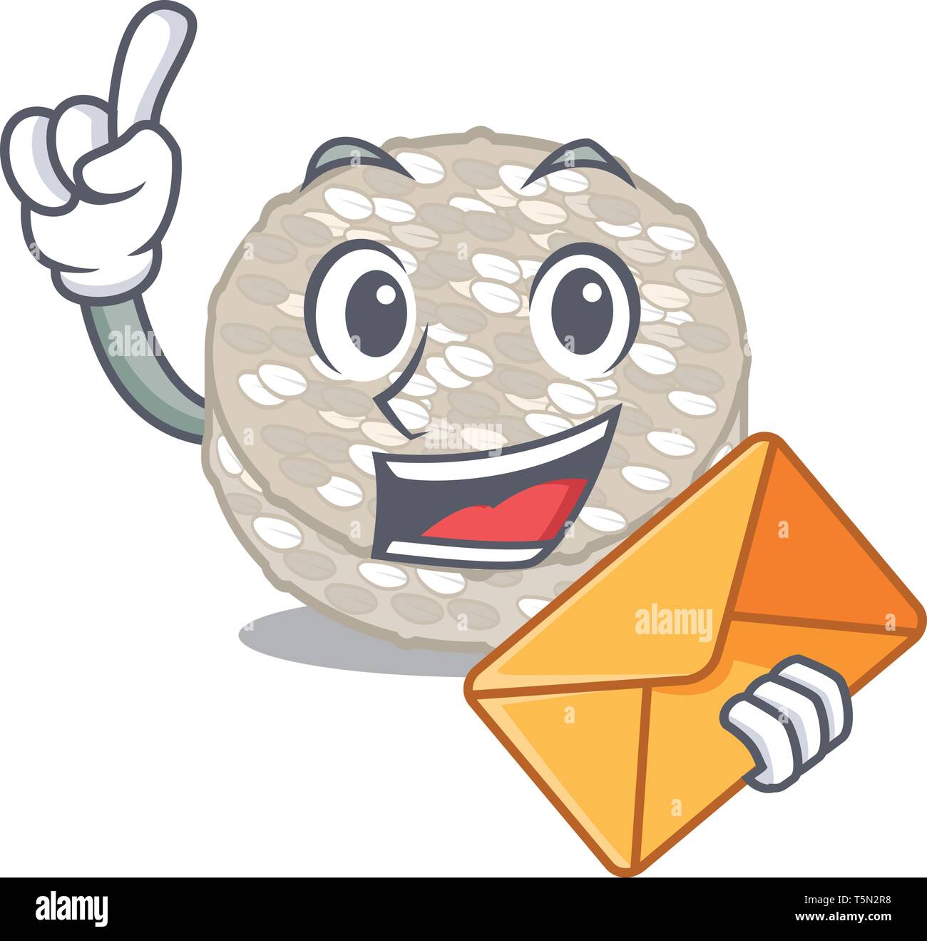 With envelope rice cakes in the cartoon shape Stock Vector Image & Art ...