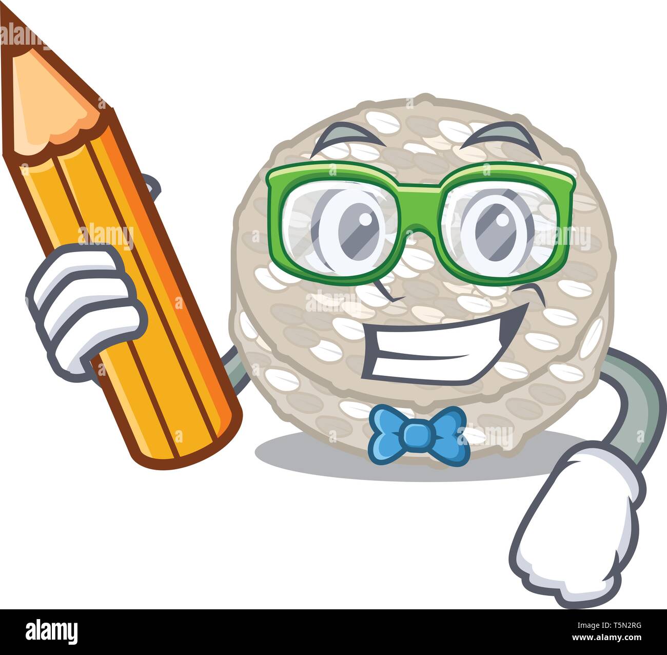 Student rice cakes in the cartoon shape Stock Vector Image & Art - Alamy