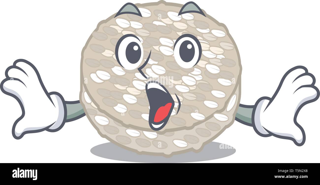 Surprised rice cakes served on cartoon board Stock Vector Image & Art ...