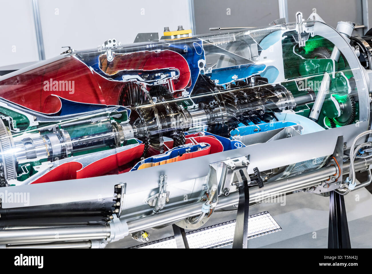 Turbine Engine Profile PT6A-140. Aviation Technologies. Aircraft jet ...