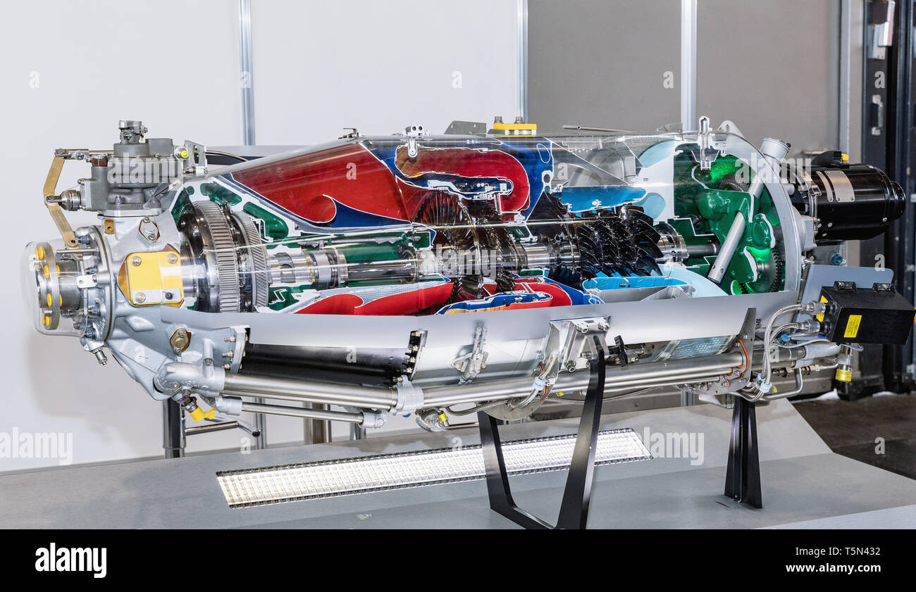 Turbine Engine Profile PT6A. Aviation Technologies. Aircraft jet engine ...