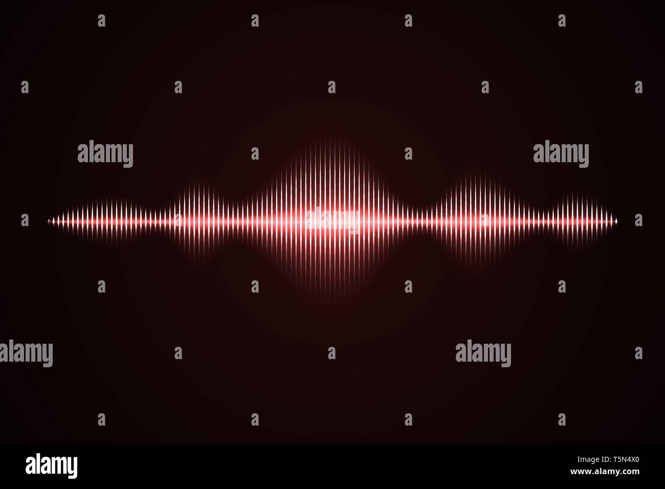 Abstract music sound wave, Audio voice background Stock Vector Image ...