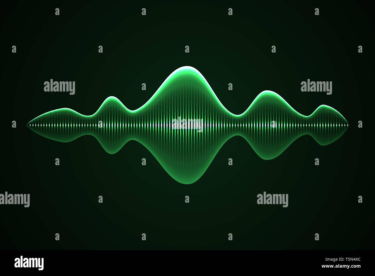 Abstract music sound wave, Audio voice background Stock Vector Image ...
