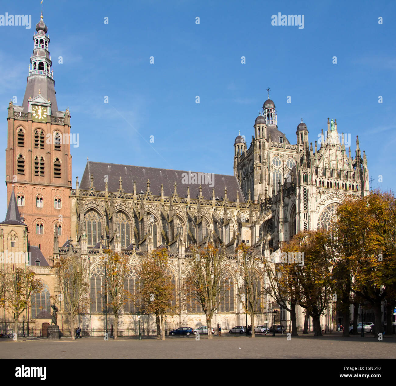 Saint John's Cathedral. Sint Janskathedraal. Netherlands, Hertogenbosch, also known as Den Bosch ...