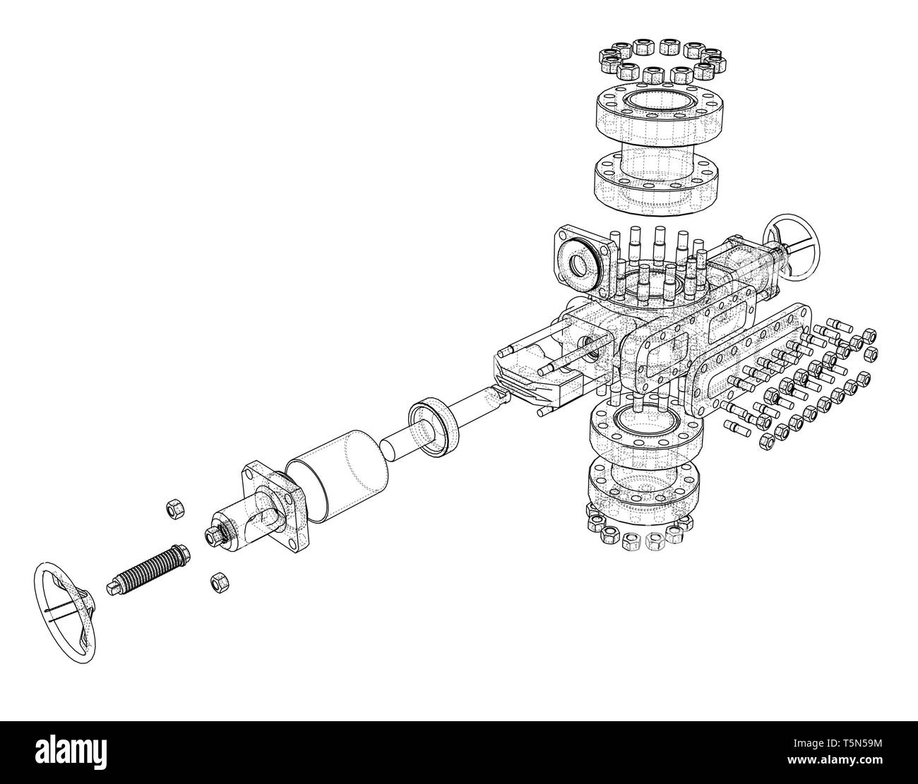 Gas gauge 3d Stock Vector Images - Alamy
