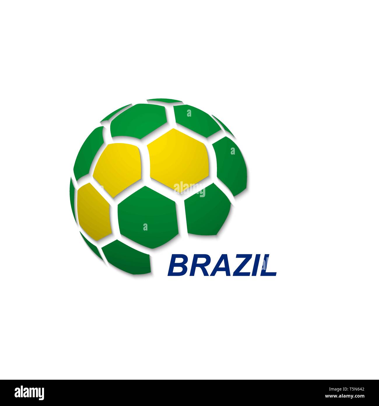 Brazil Soccer Logo Vector