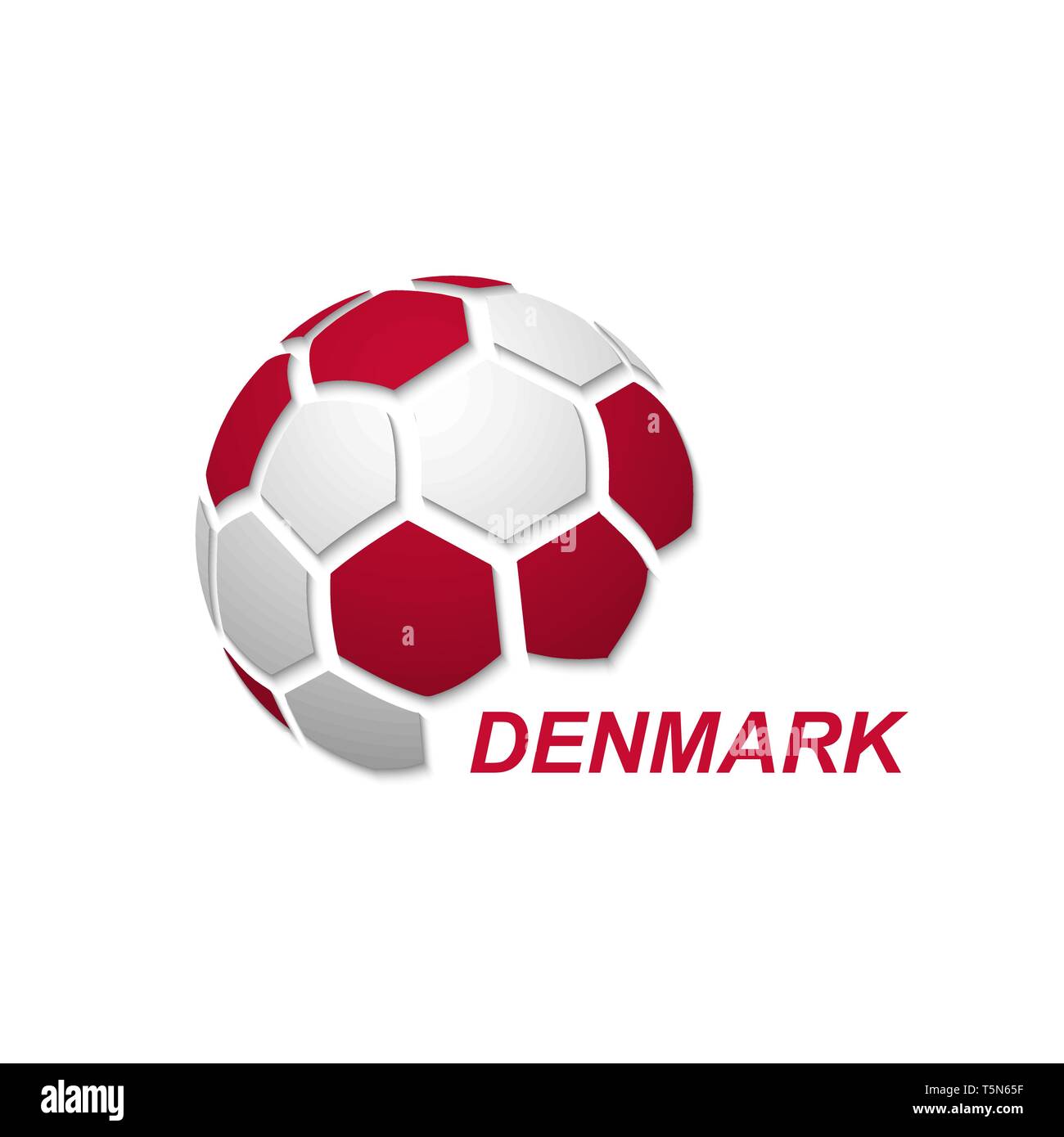 Danish football logo Stock Vector Images - Alamy