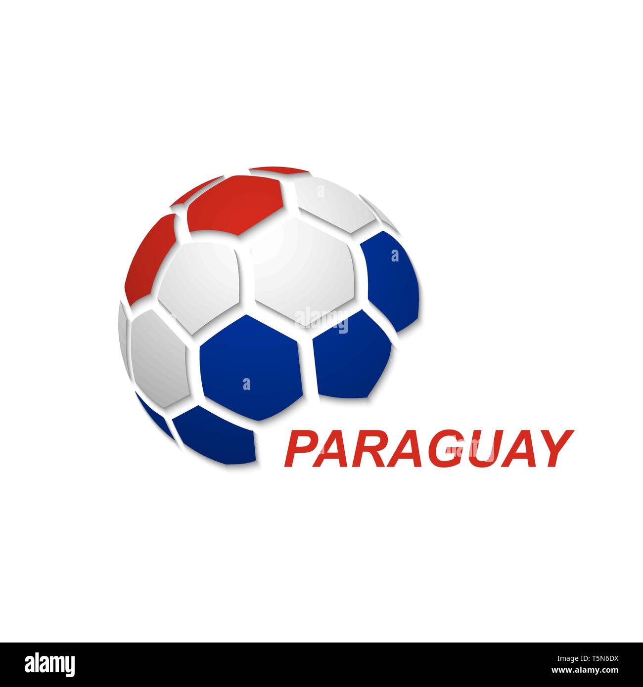 Paraguay Soccer Logo