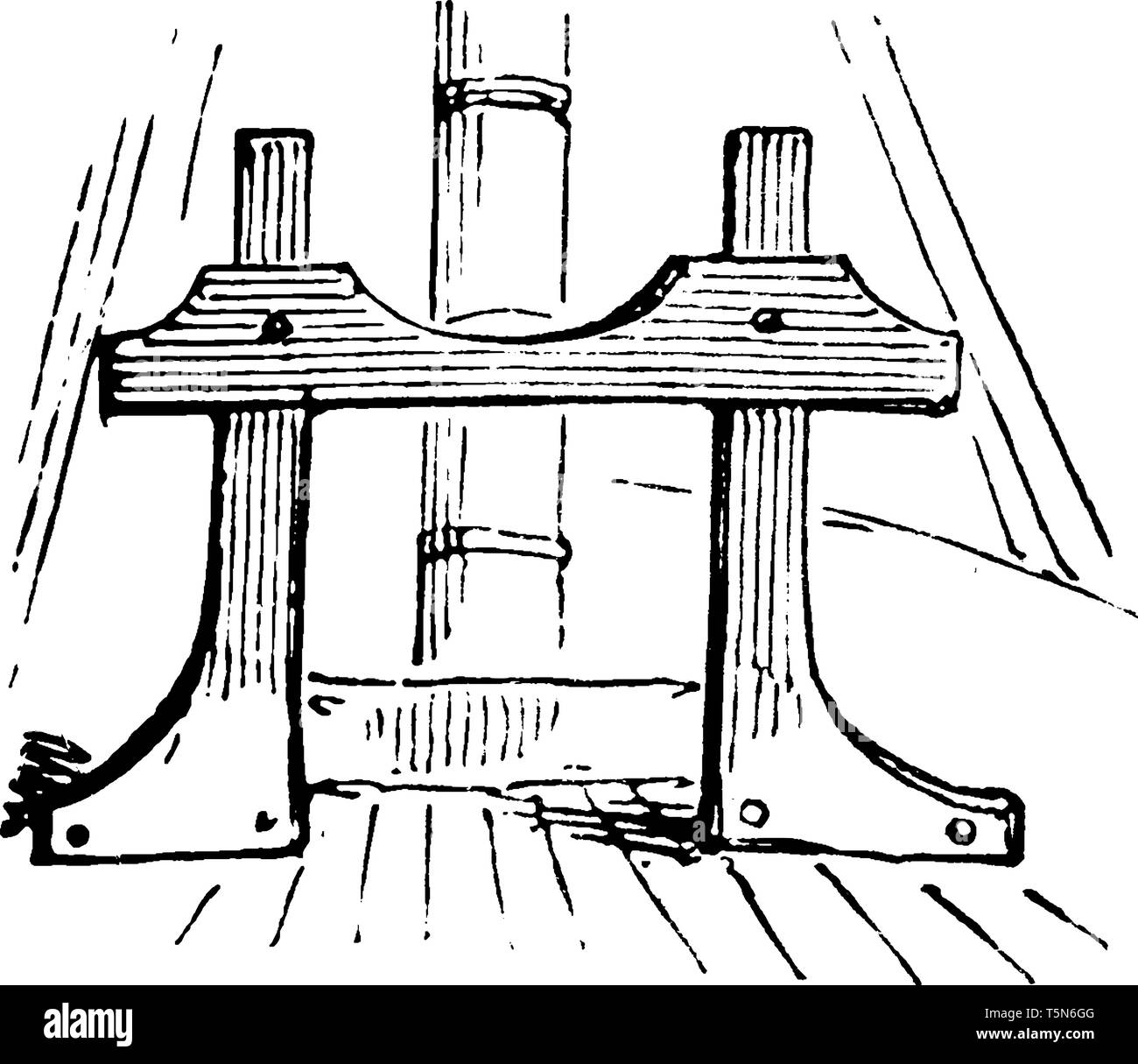 Gallows frames hi-res stock photography and images - Alamy