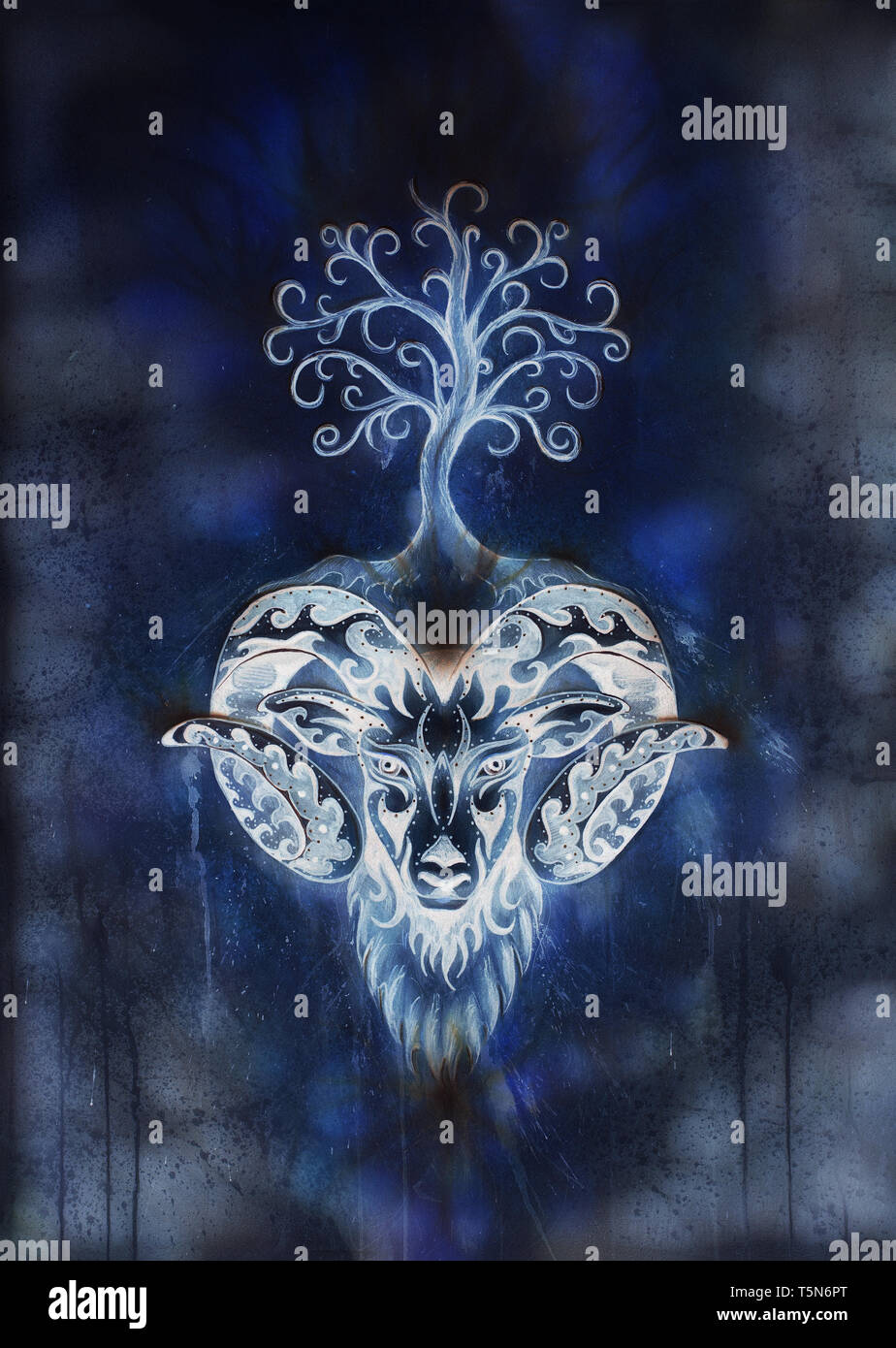 Druid sacred tree hi-res stock photography and images - Alamy