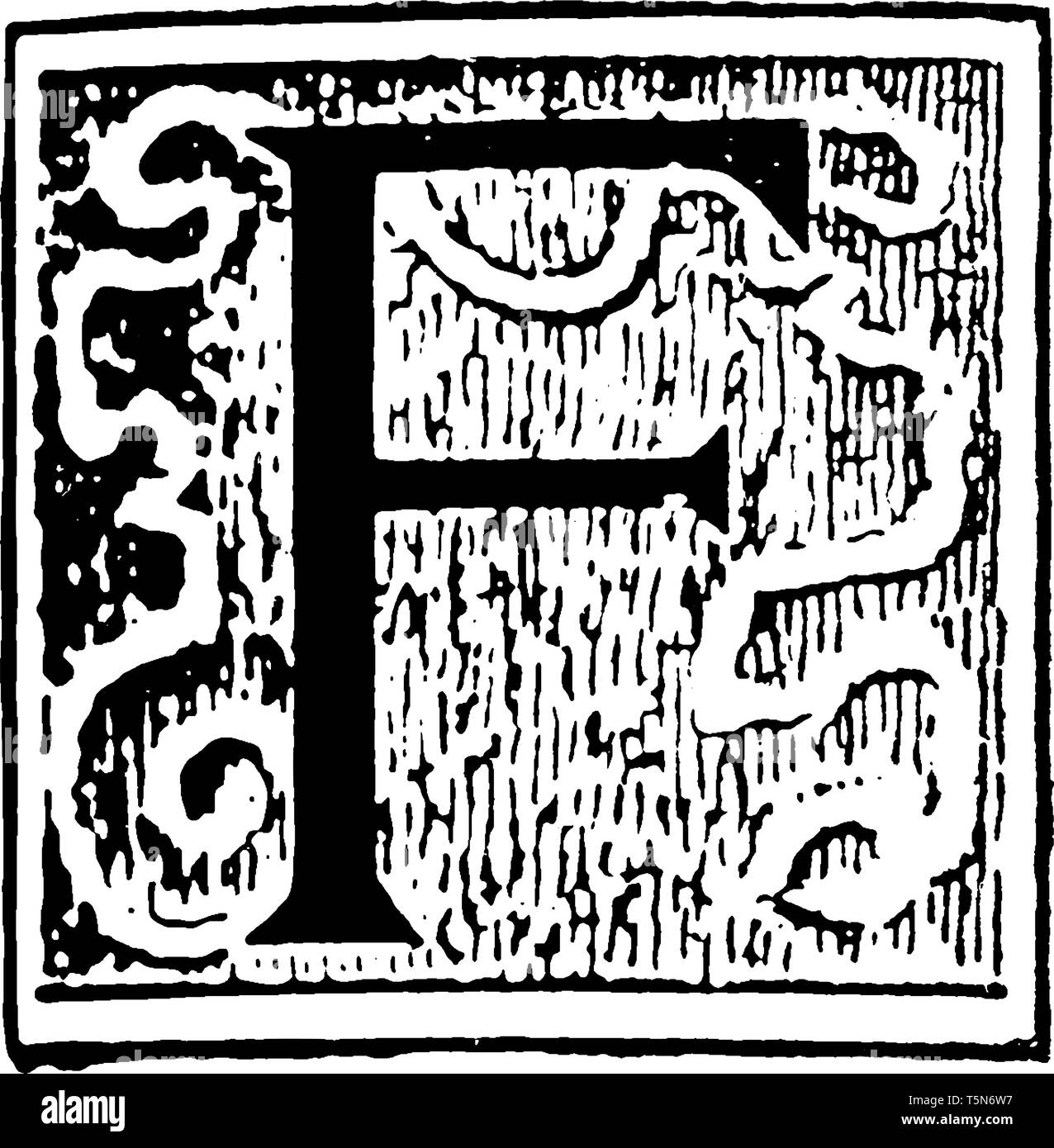 Capital letter f Black and White Stock Photos & Images - Alamy