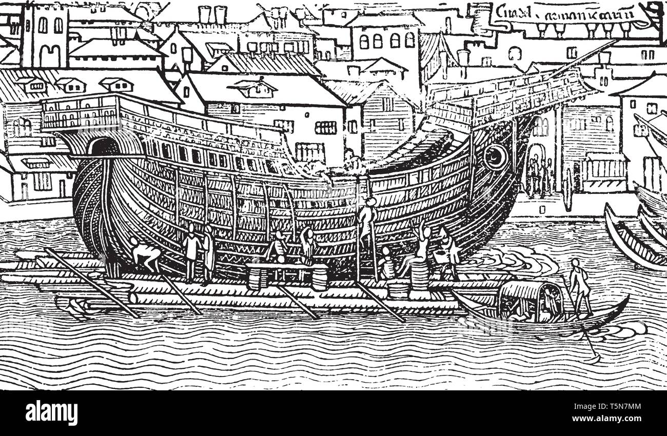 Ship Building is the construction of ships and other floating vessels ...