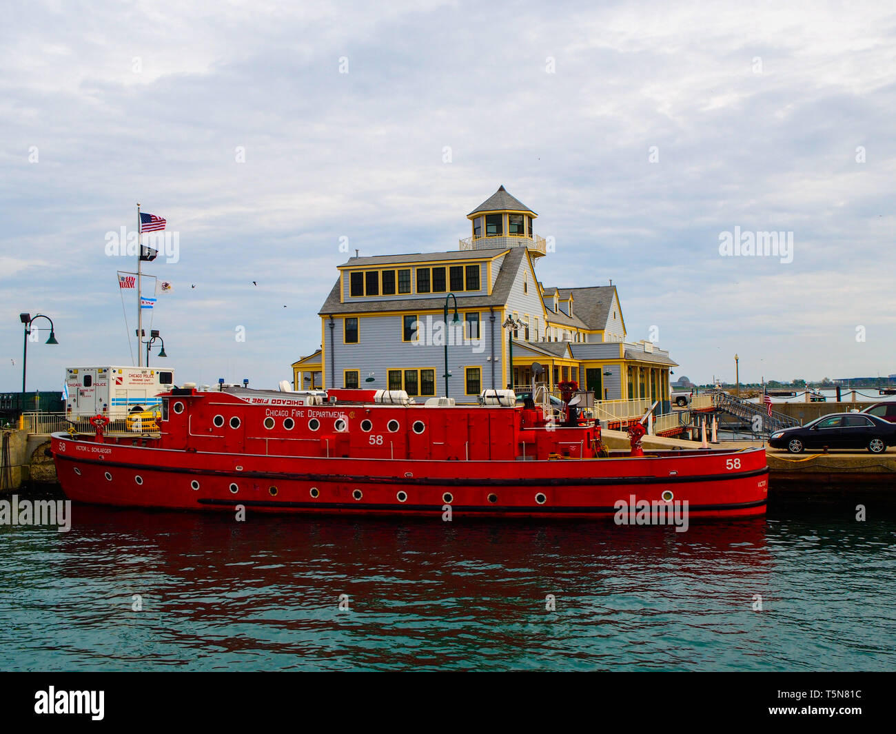 Chicago marine safety station hi-res stock photography and images - Alamy