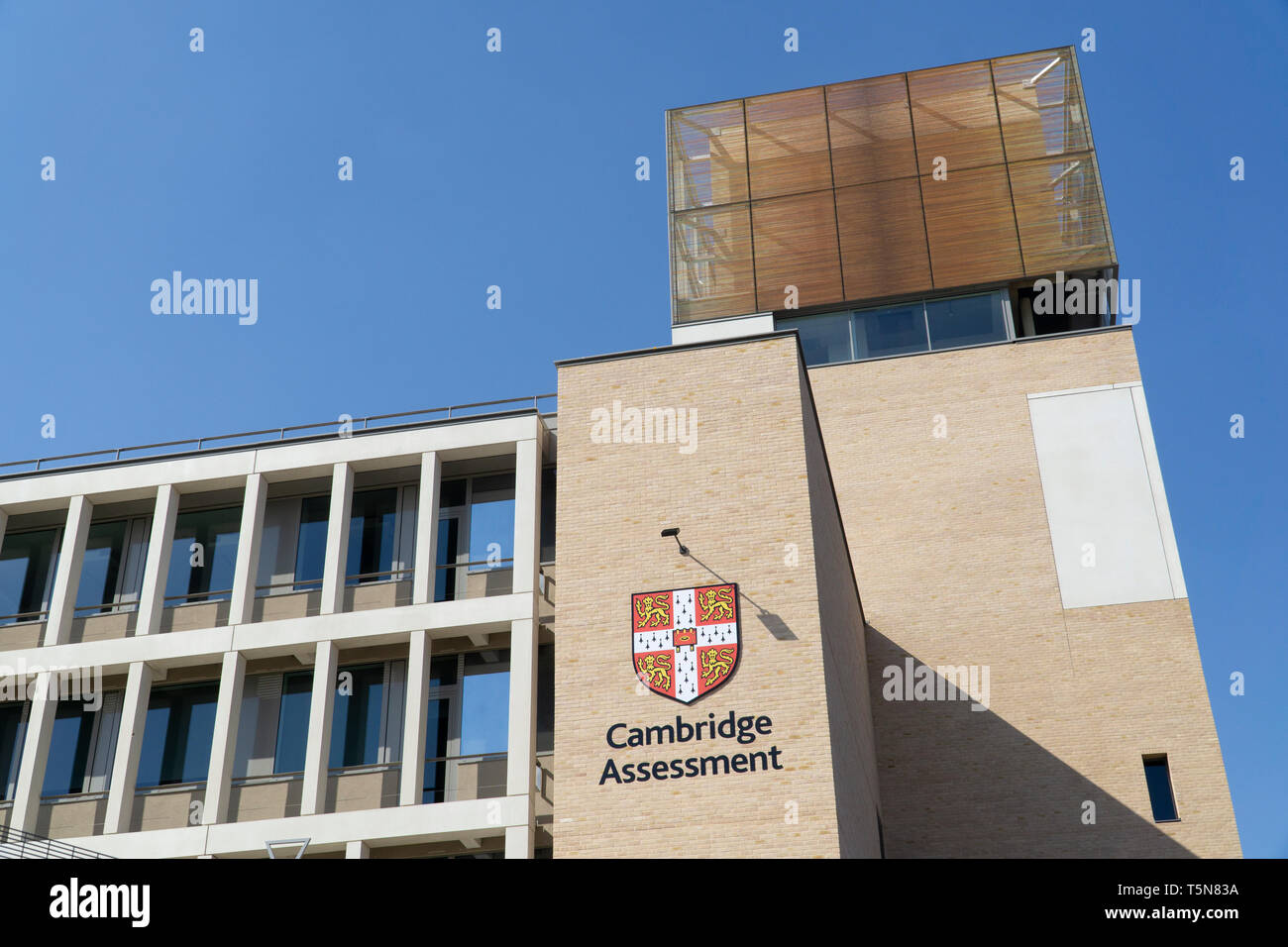 Cambridge Assesment building Stock Photo - Alamy