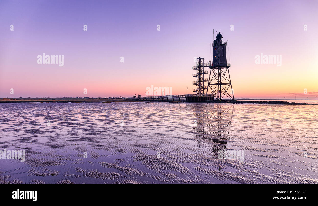 Lighthouse obereversand hi-res stock photography and images - Alamy