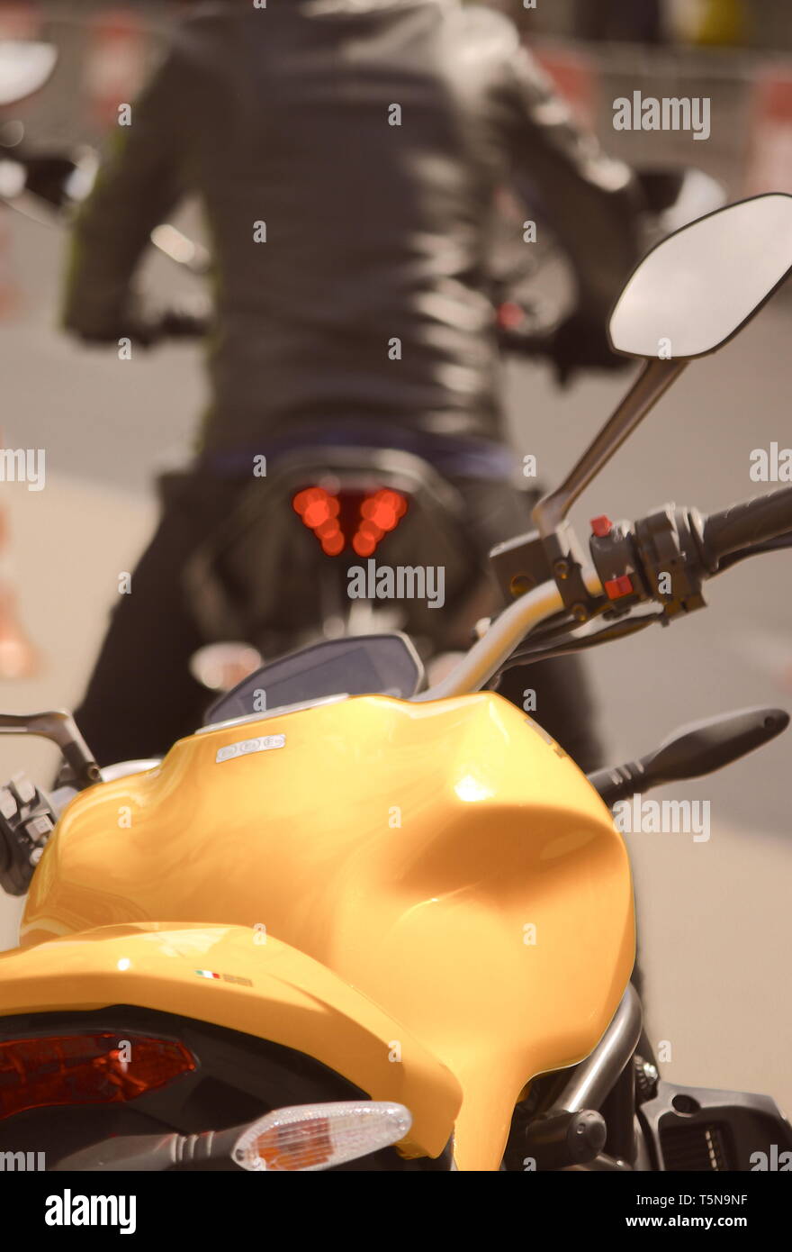 New model bike hi-res stock photography and images - Alamy