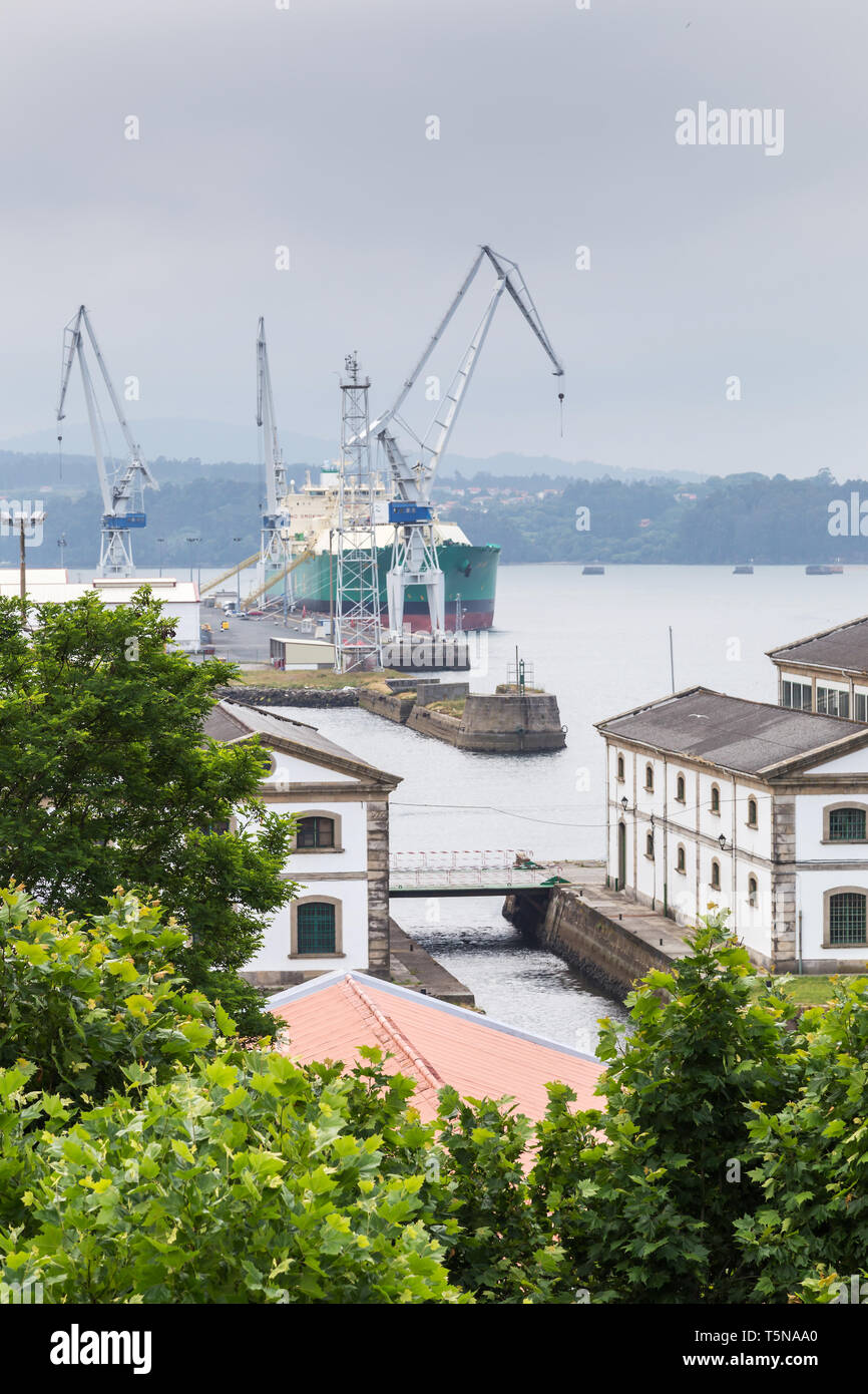 Port of ferrol hi-res stock photography and images - Alamy