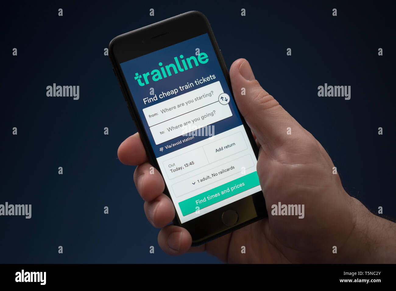 Trainline App High Resolution Stock Photography and Images - Alamy
