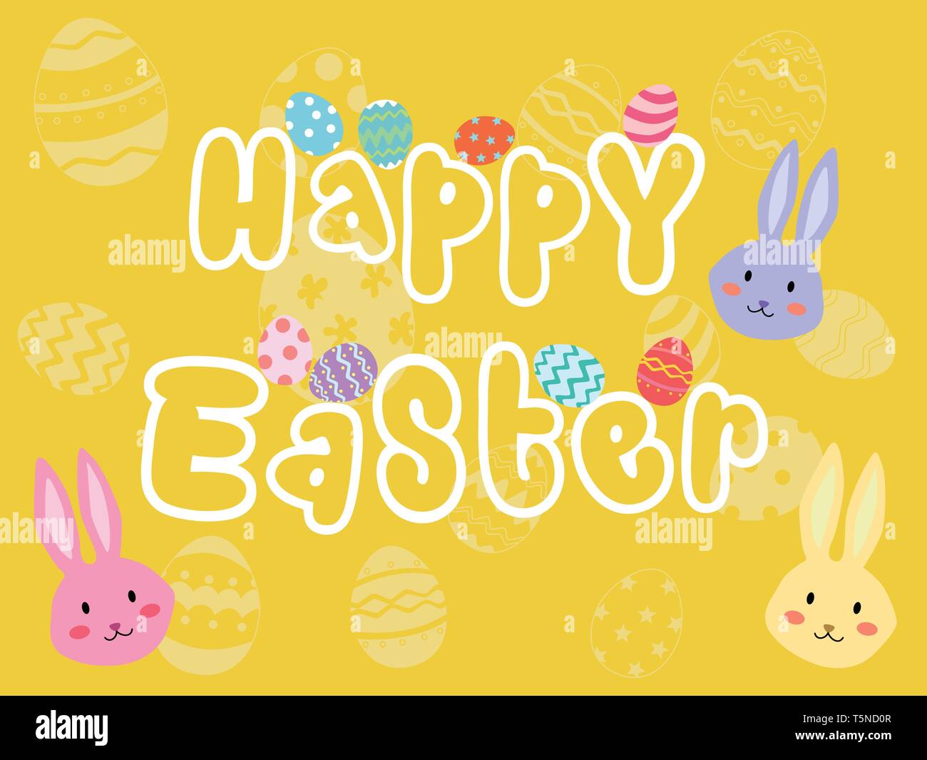 Easter silhouette Stock Vector Images - Alamy