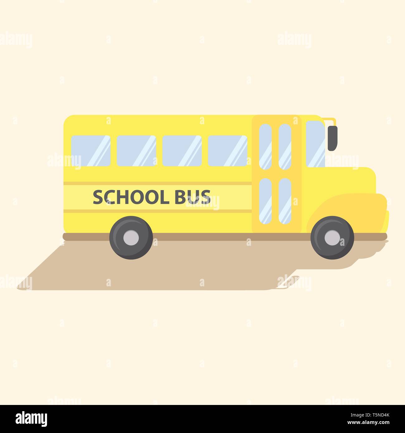 School bus vector vectors hi-res stock photography and images - Alamy