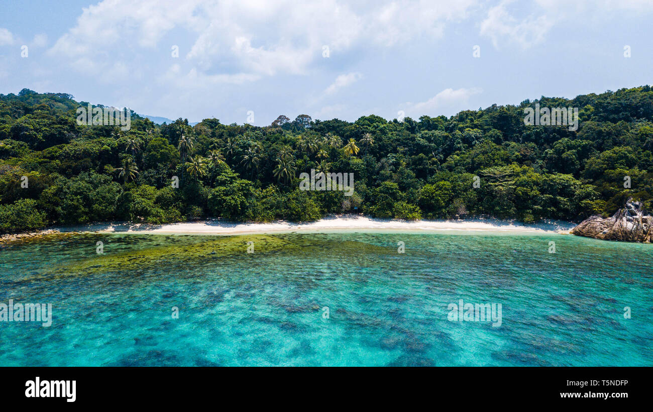 Turtle Beach in Pulau Perhentian Kecil (Malaysia Stock Photo - Alamy