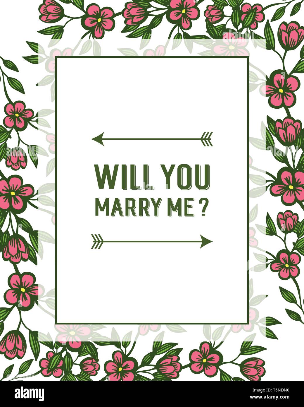 Vector illustration pattern art leaf floral frame for template will you ...