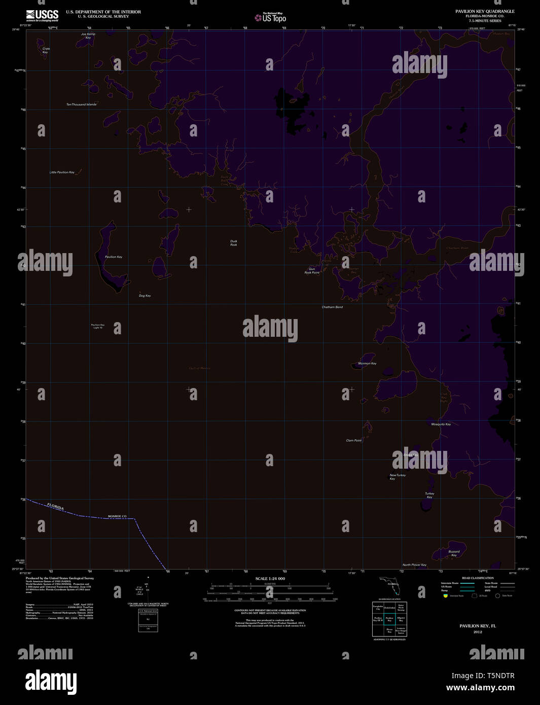 Topographical map key hi-res stock photography and images - Alamy