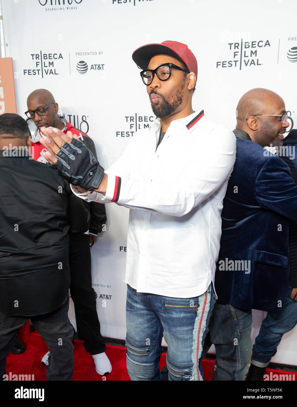 New York, NY - April 25, 2019: RZA Robert Diggs attends Tribeca TV Wu ...
