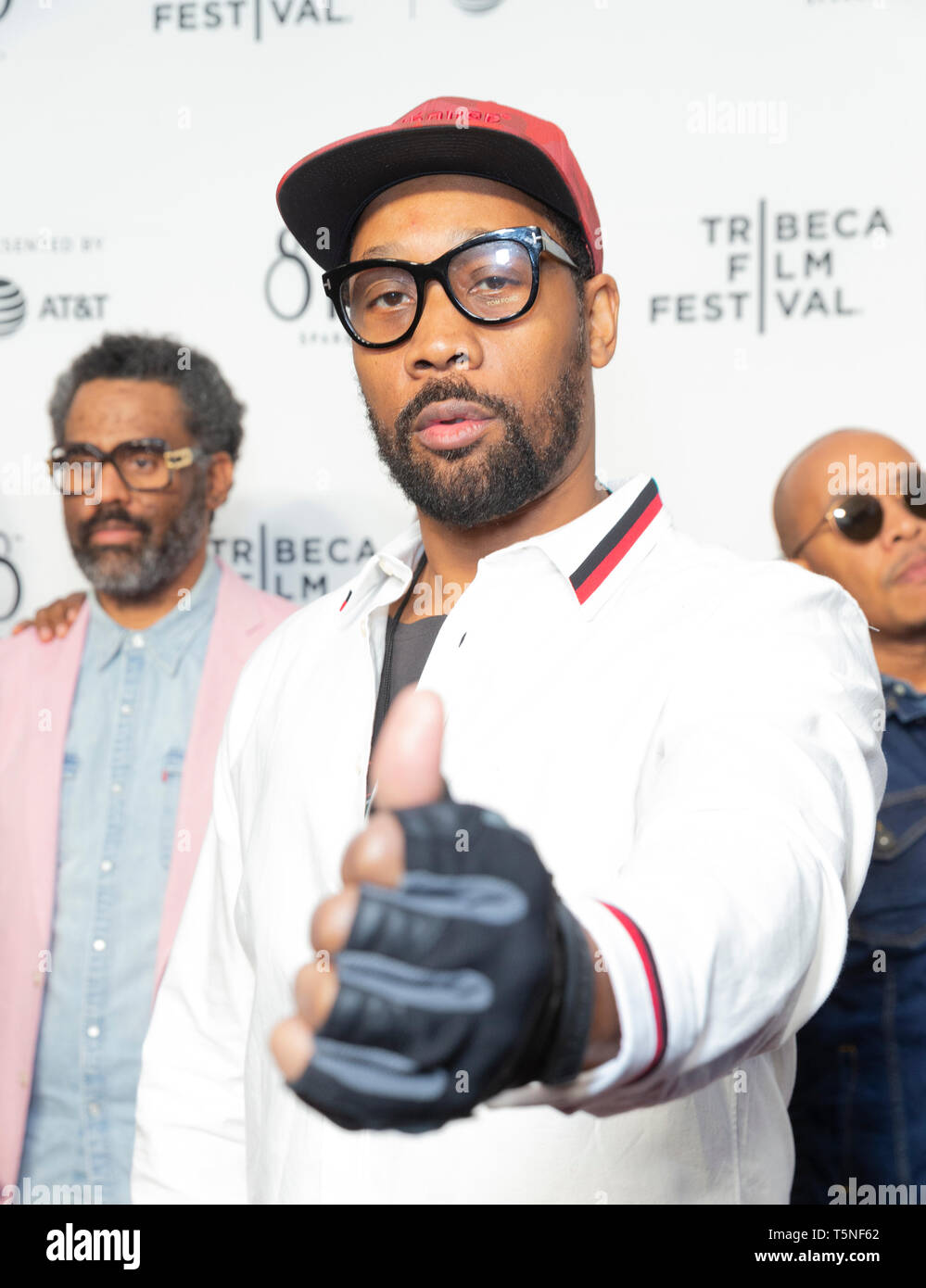 New York, NY - April 25, 2019: RZA Robert Diggs attends Tribeca TV Wu ...