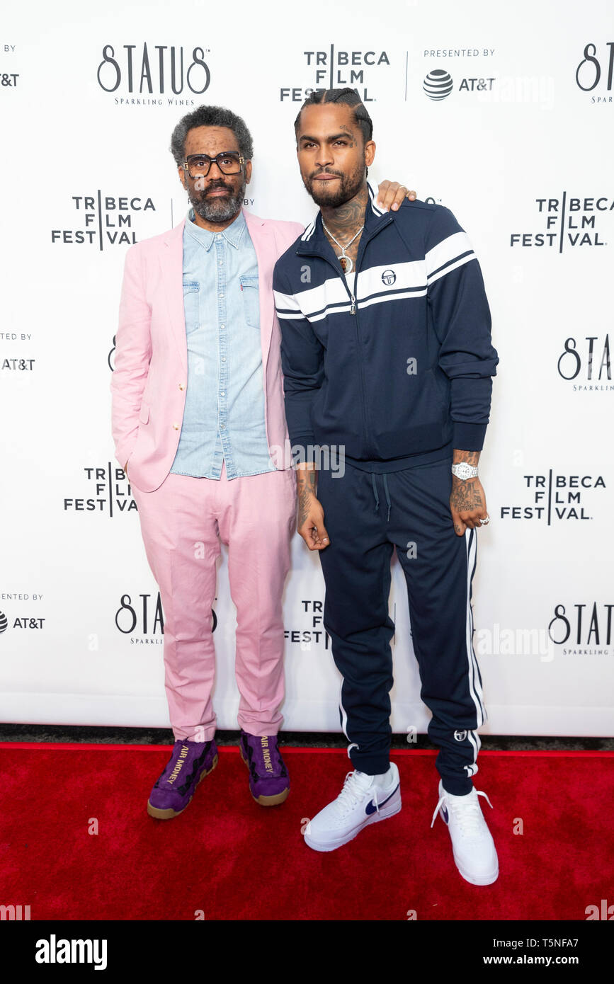 New York, NY - April 25, 2019: Sacha Jenkins, Dave East attend Tribeca ...