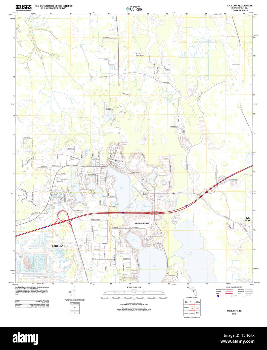 Polk map hi-res stock photography and images - Alamy