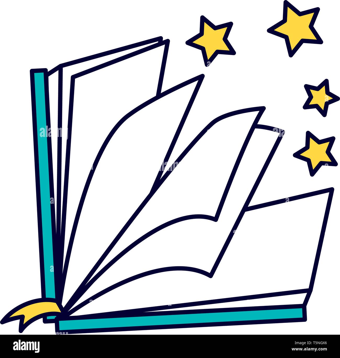 koran book at night ramadan kareem vector illustration design Stock ...