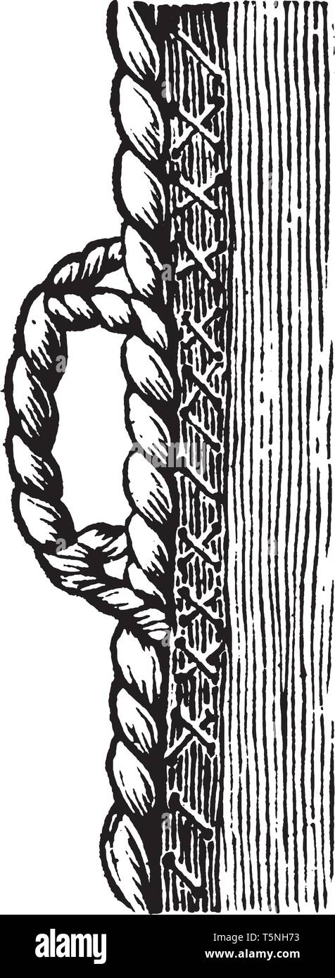 Rope used on ships Stock Vector Images - Alamy