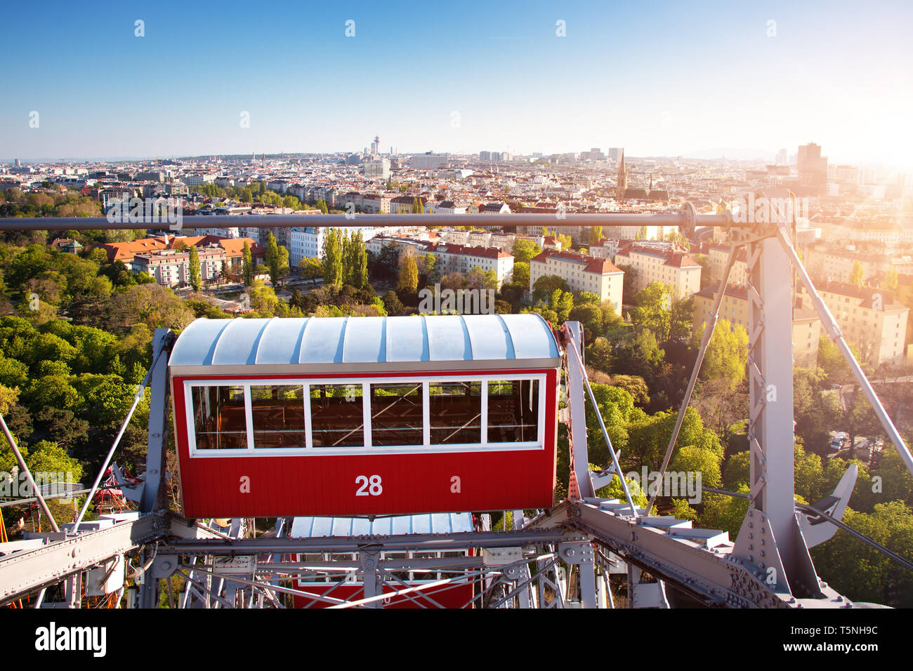 Old vienna aerial hi-res stock photography and images - Alamy