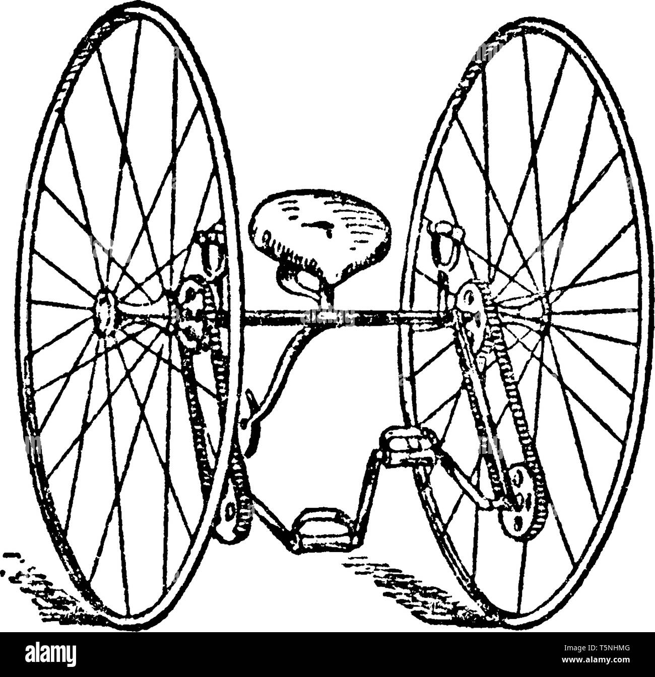 Dicycle Stock Vector Images - Alamy