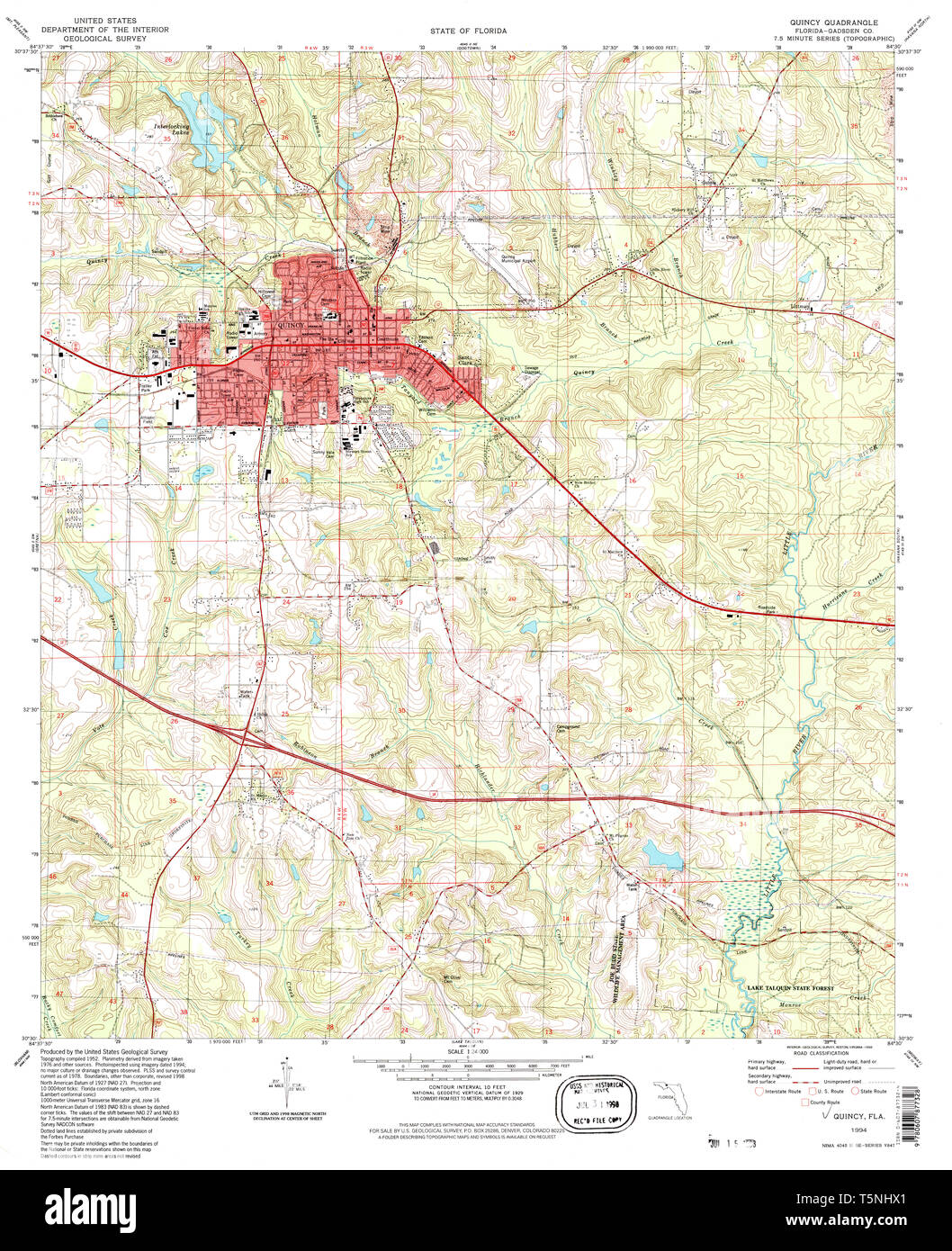Quincy map hi-res stock photography and images - Alamy
