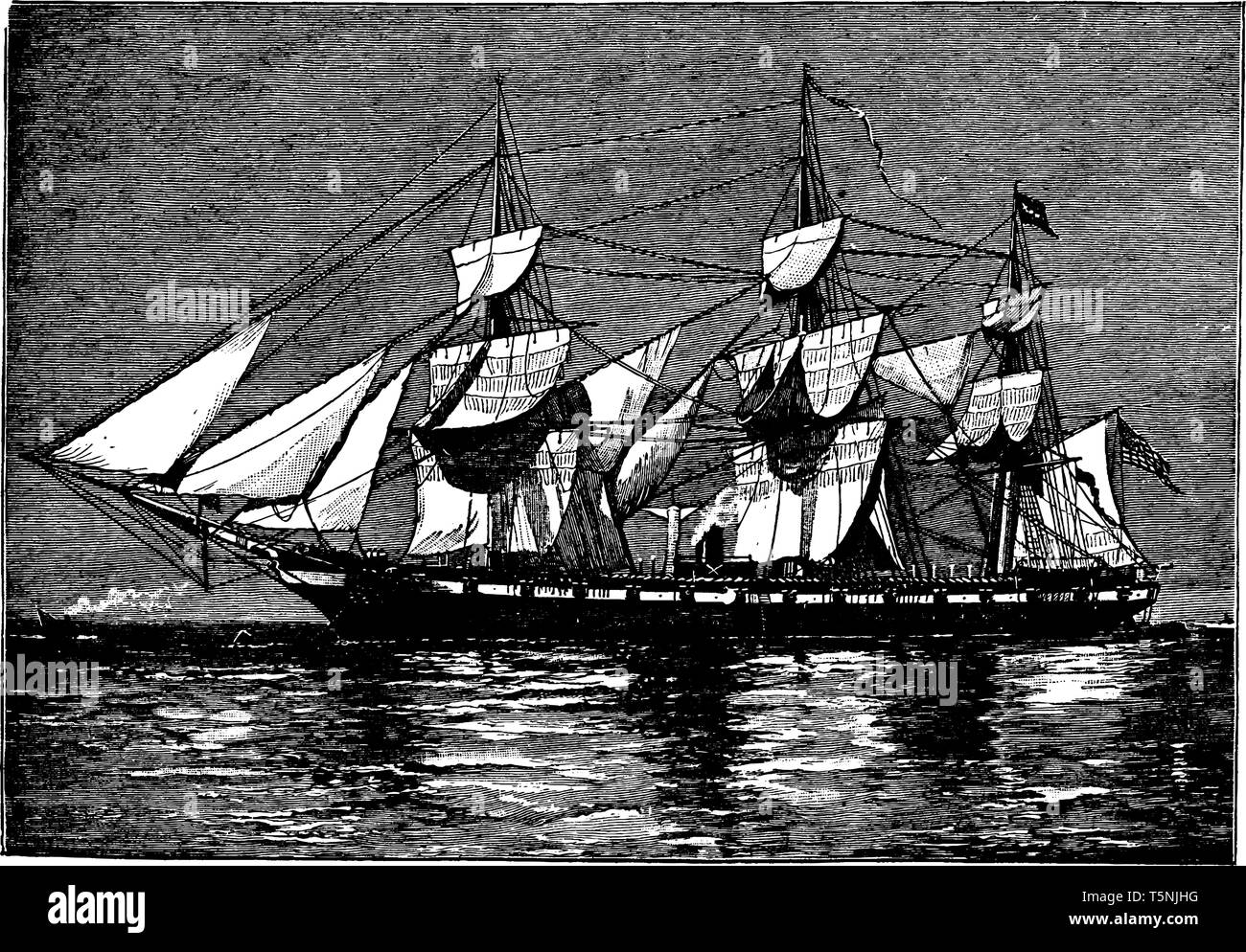 Flagship for commander Stock Vector Images - Alamy