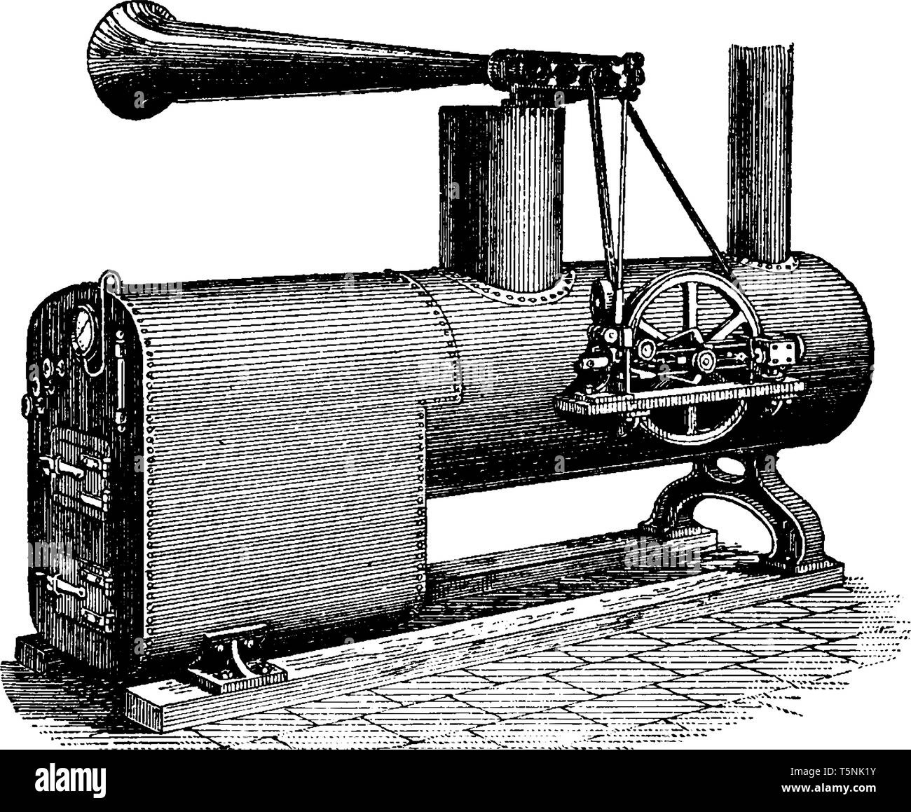 Vessel brown Black and White Stock Photos & Images - Alamy