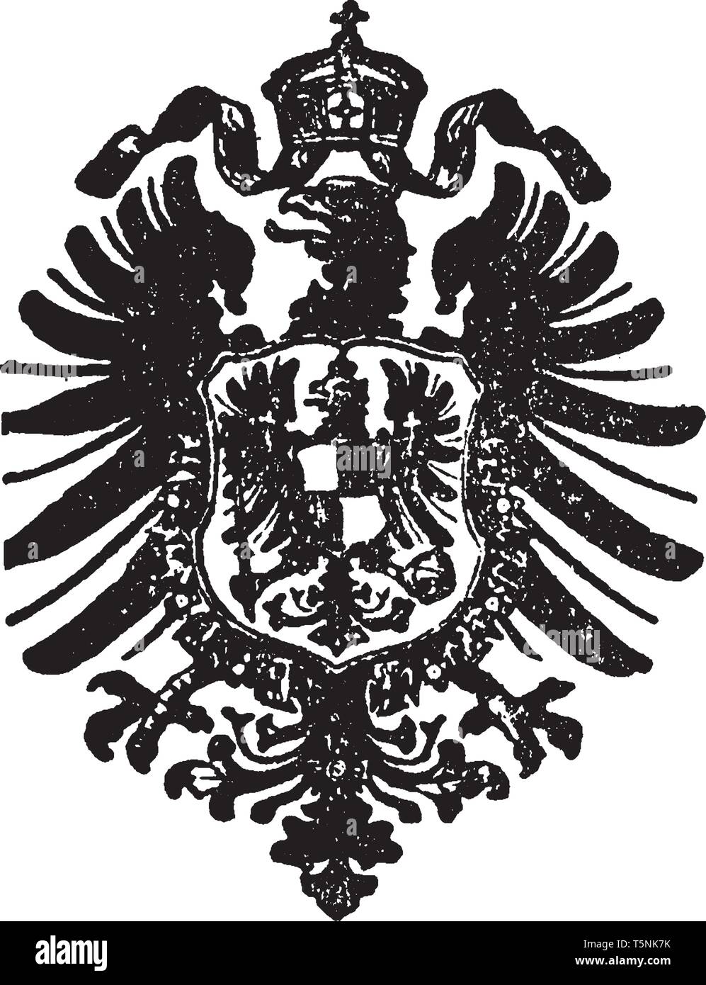 Imperial German Eagle Tattoo
