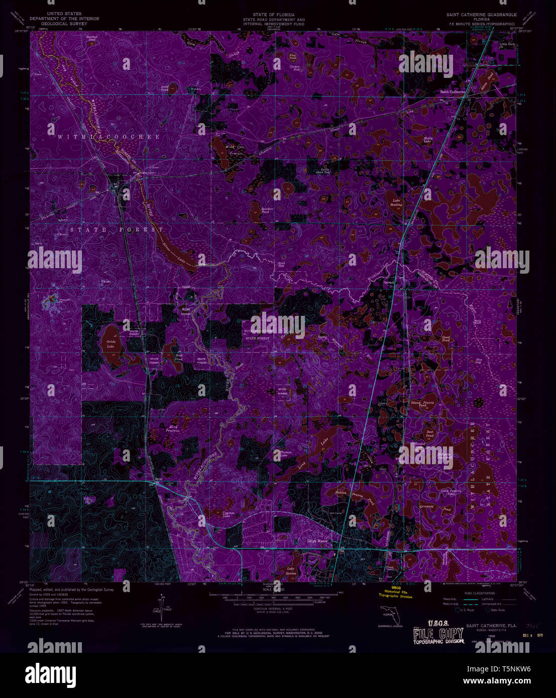 Map of saint catherine hi-res stock photography and images - Alamy