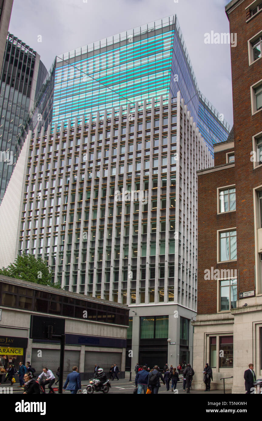 Diagonal view of The Garden at 120 otherwise called as Fen court from ...