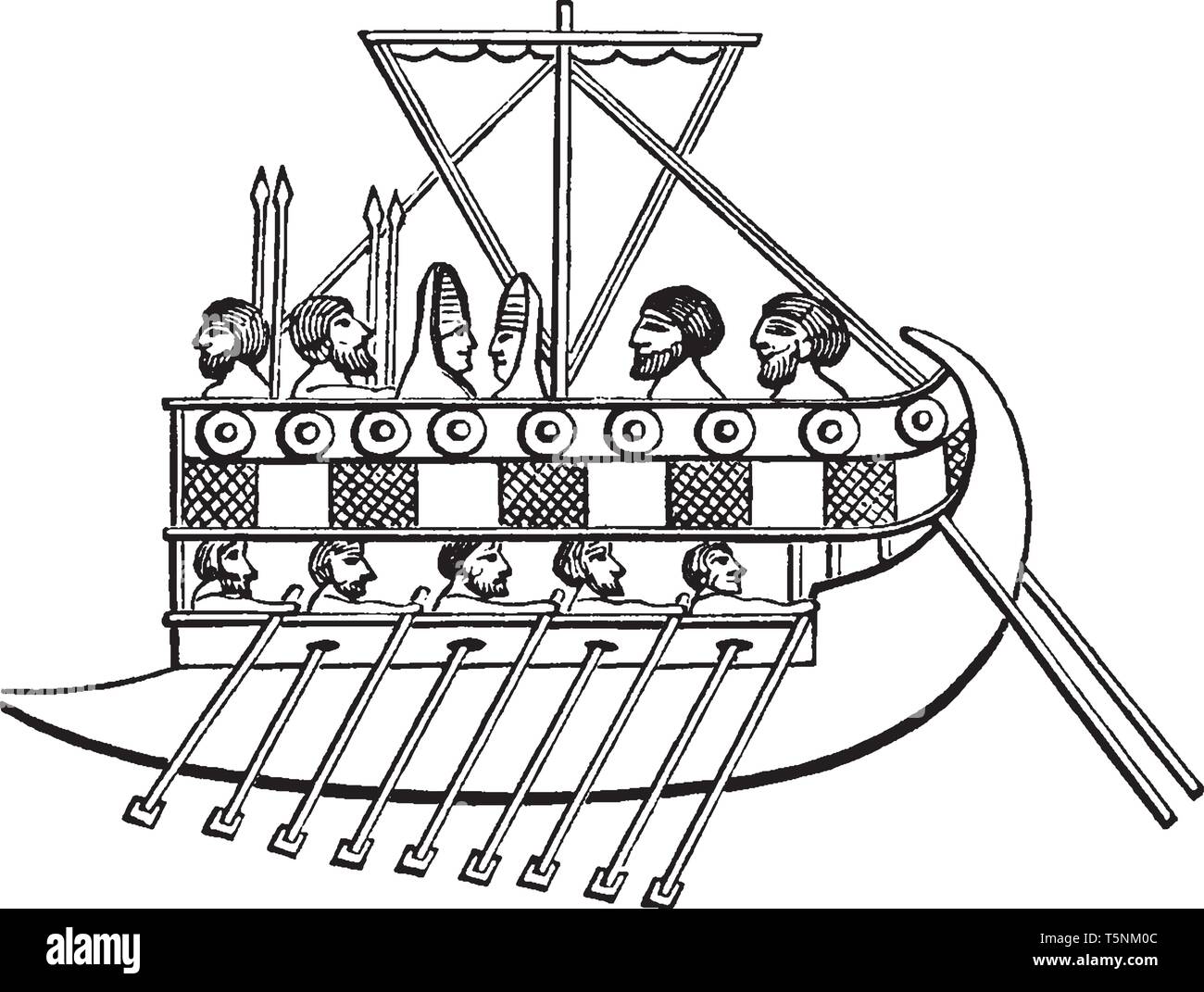 Bireme hi-res stock photography and images - Alamy