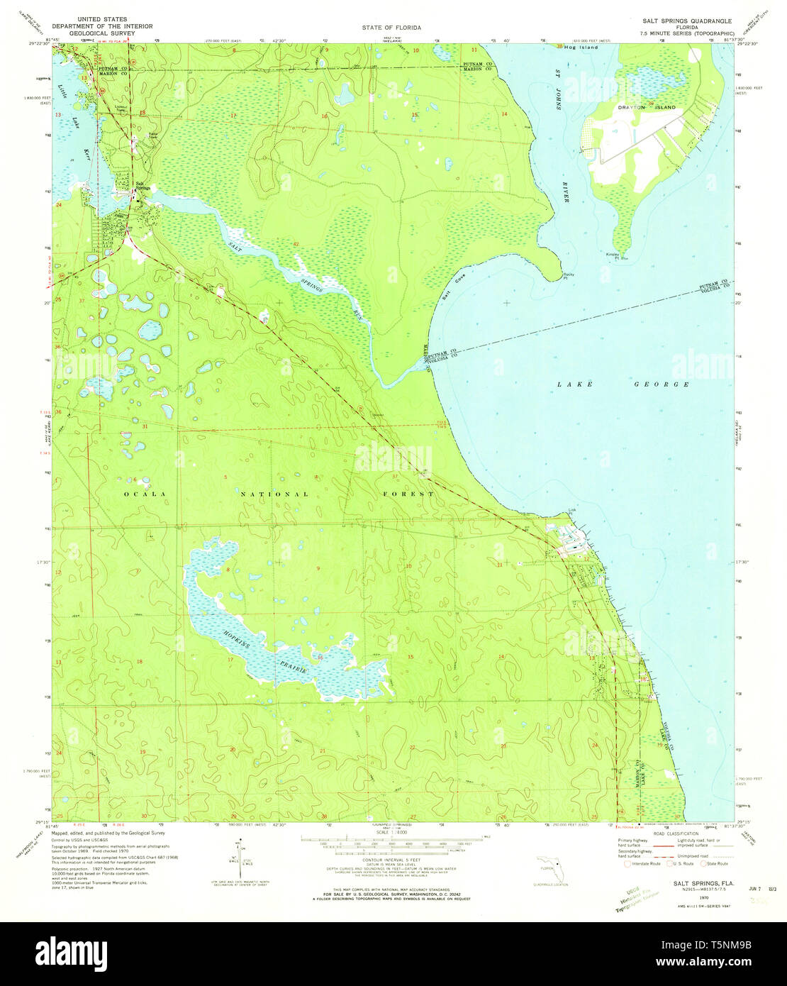 Salt springs florida hi-res stock photography and images - Alamy