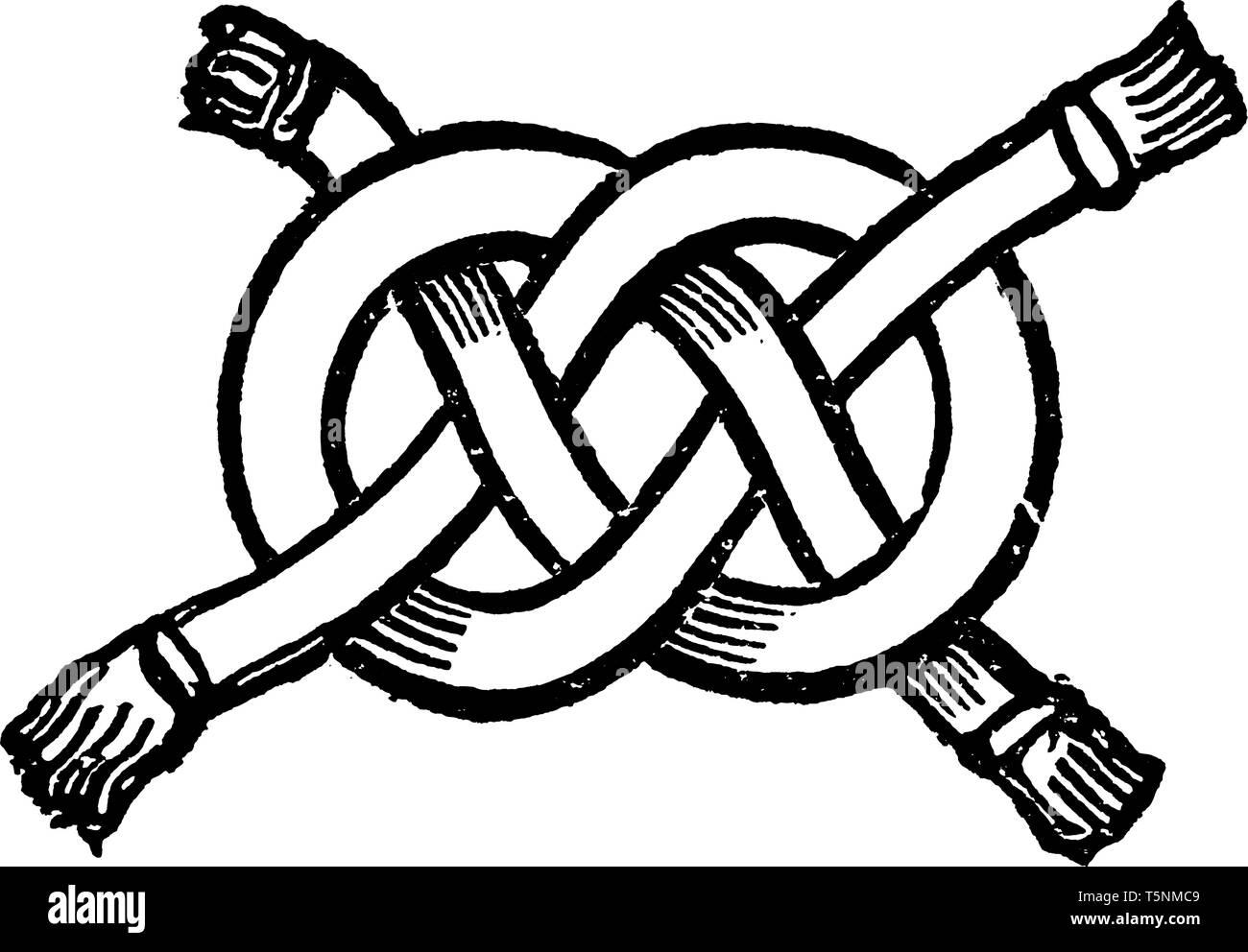 Wake knot Stock Vector Images - Alamy