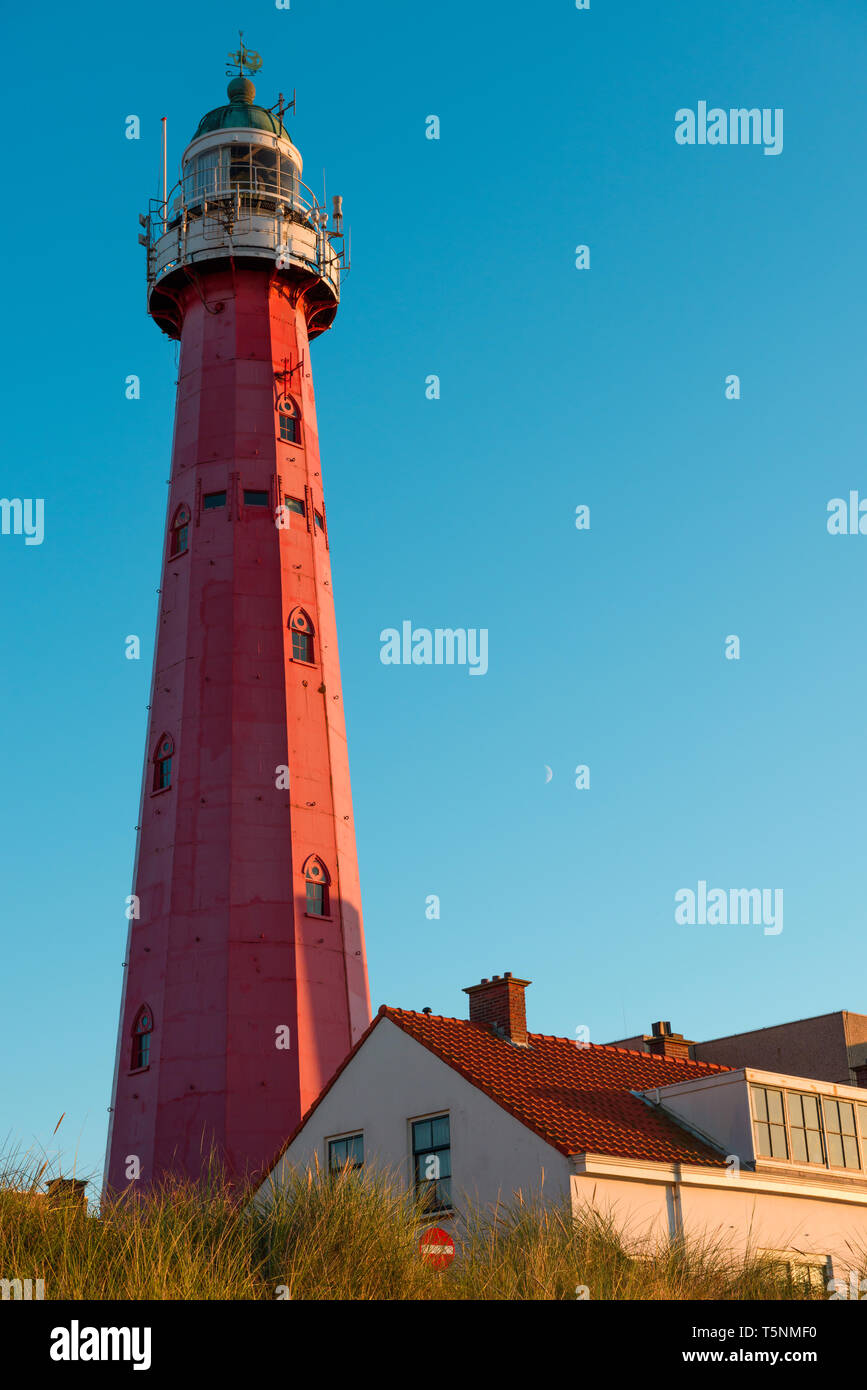 Scheveningen Lighthouse in Netherlands Stock Photo - Alamy