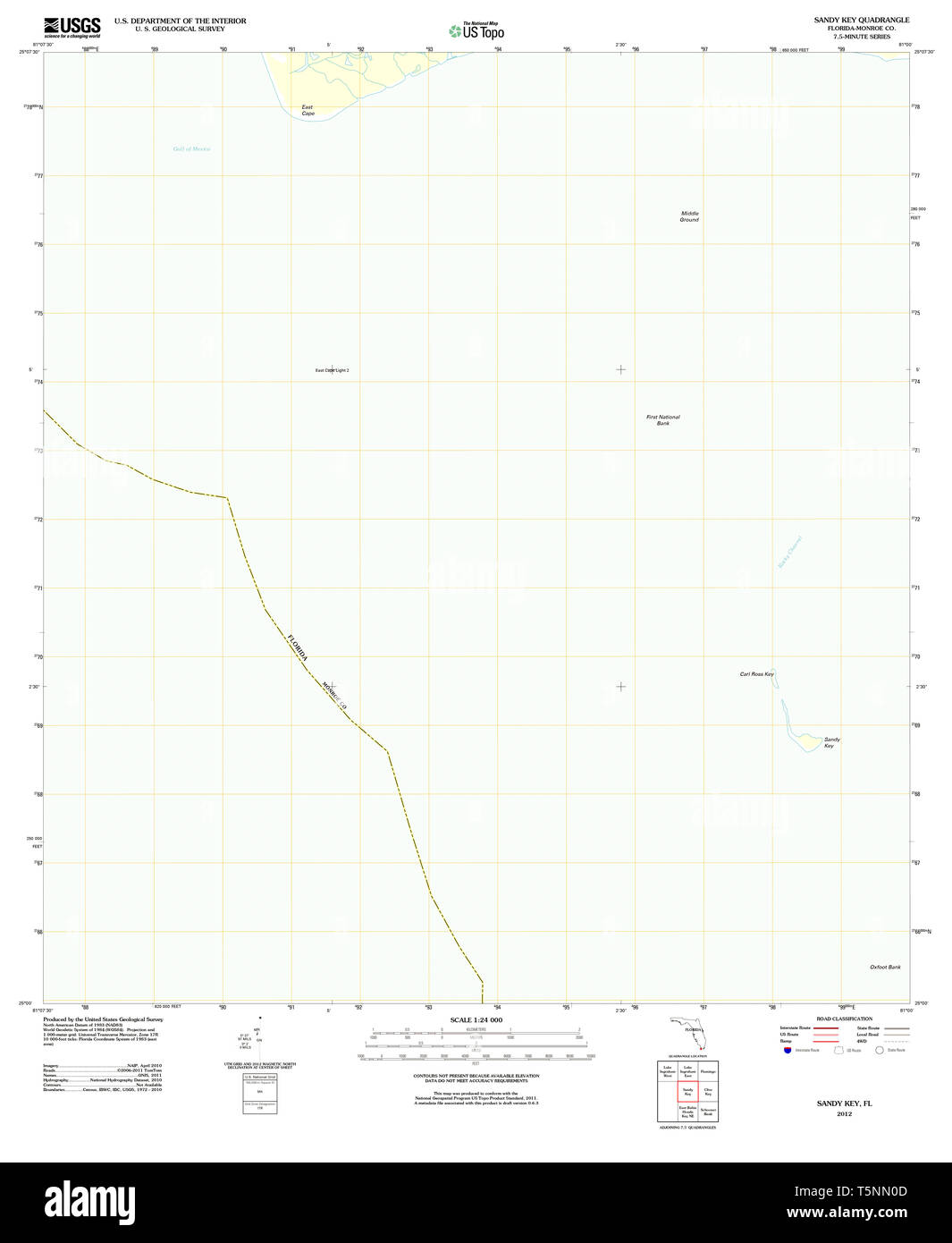 Topographical map key hi-res stock photography and images - Alamy