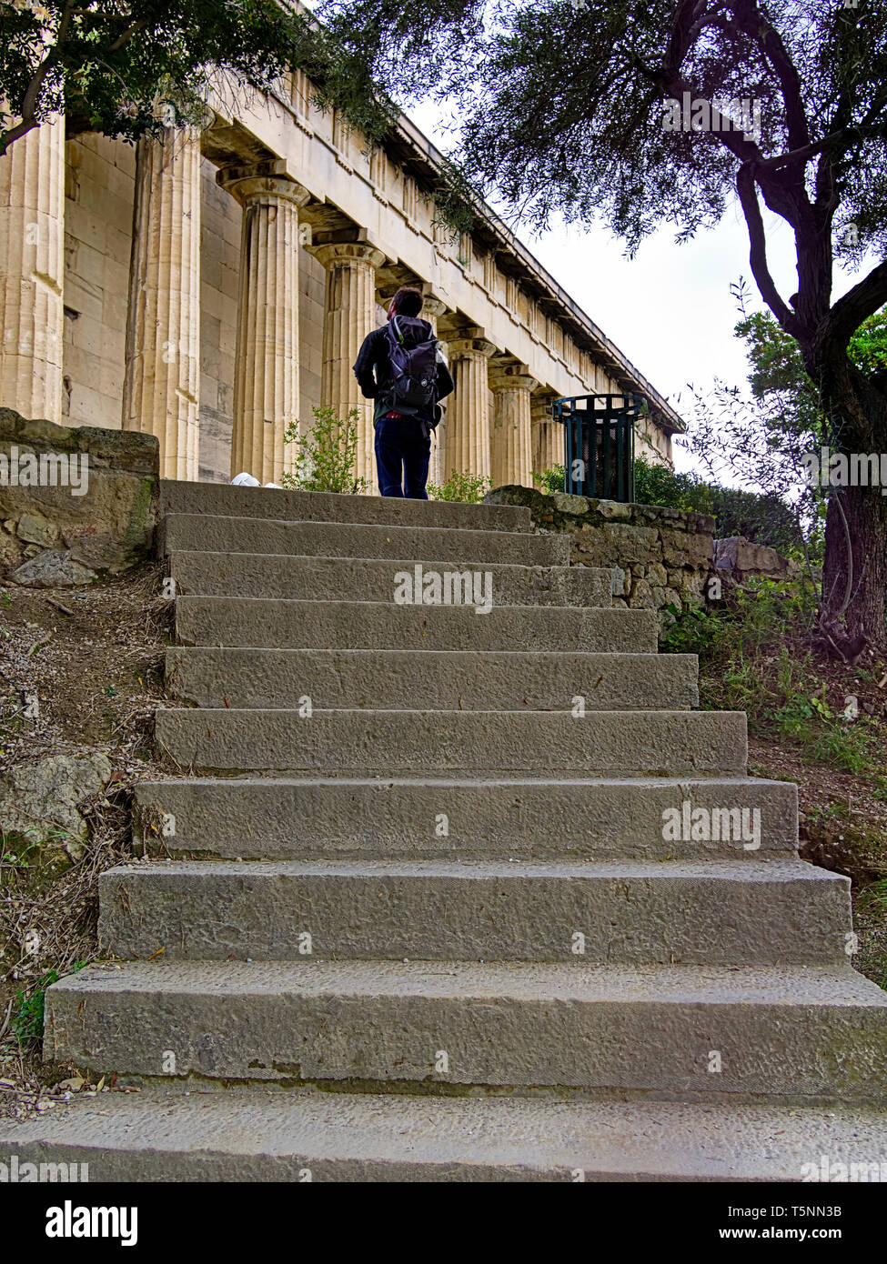 Stairs to parthenon hi-res stock photography and images - Alamy