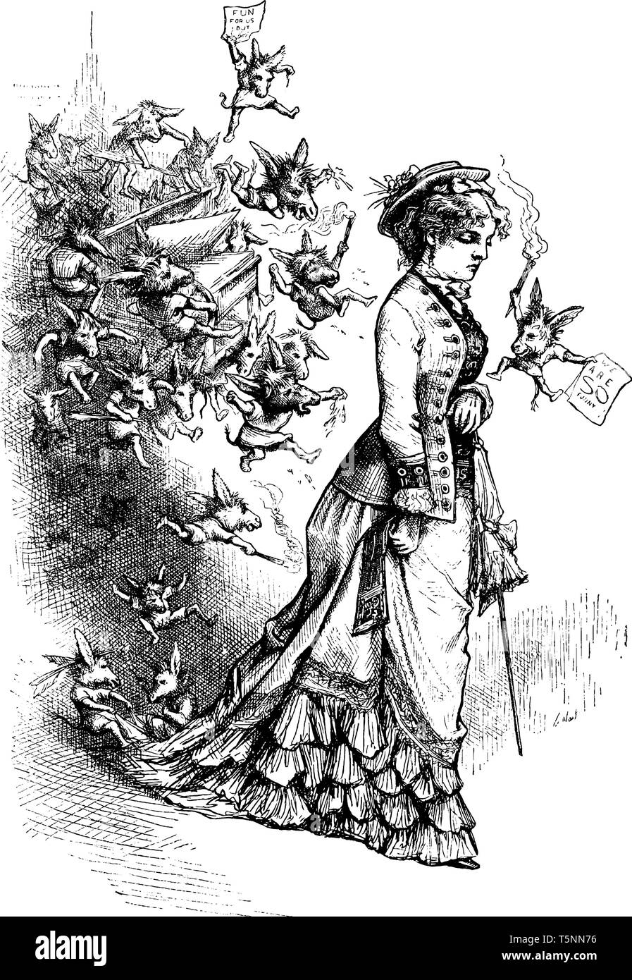 Tiny figures Stock Vector Images - Alamy