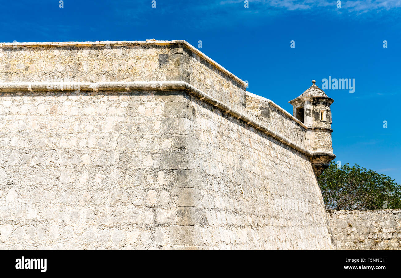 San Miguel Fort in Campeche, Mexico Stock Photo - Alamy